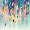 A Colorful Future – Wall Art, Hand-Painted in Acrylic