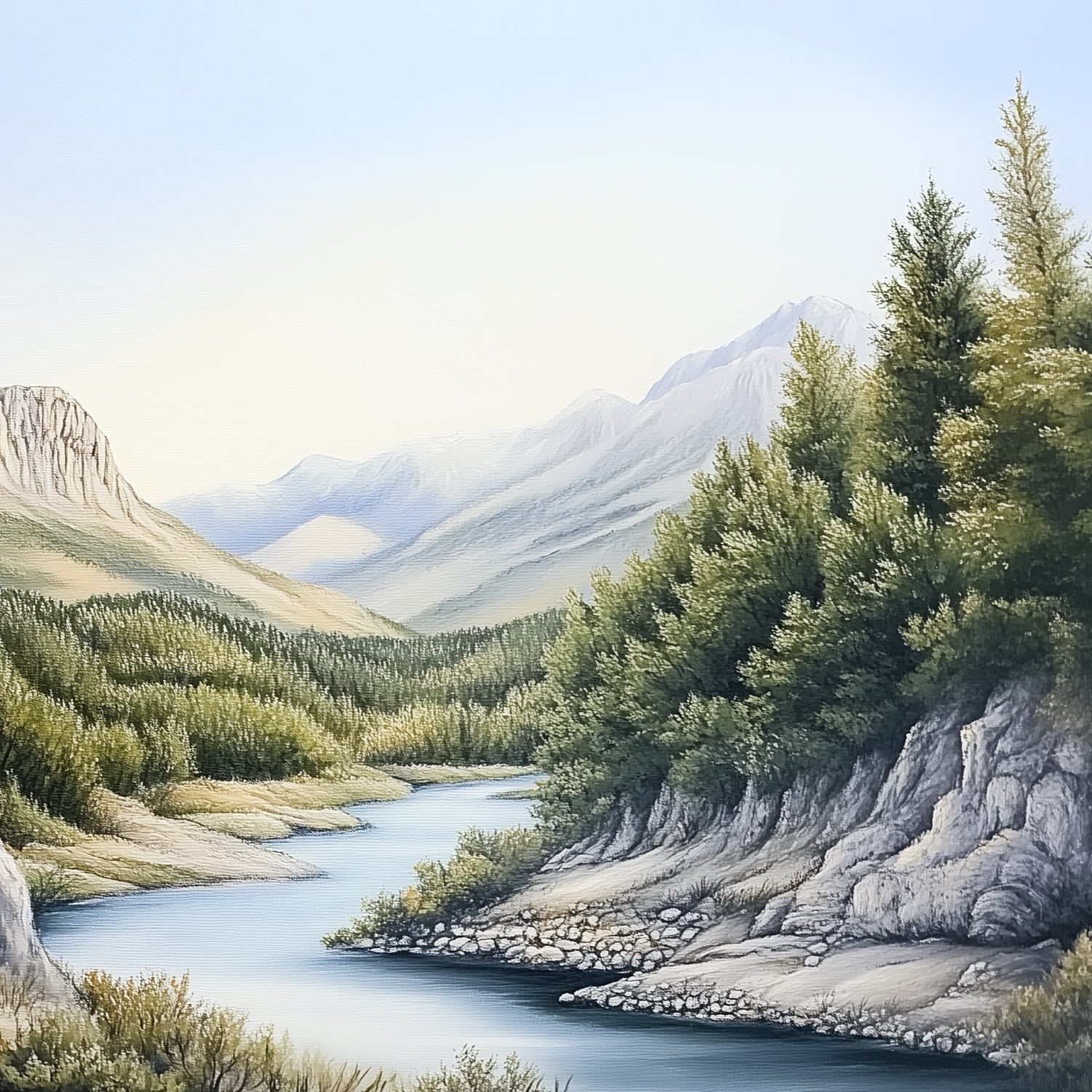 Landscape Collection - Handmade Wall Art
